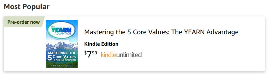 Mastering the 5 Core Values The YEARN Advantage (New Book Release ...